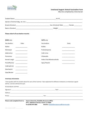 Fillable Online What Is A Valid Rabies Vaccination Certificate CDC Fax Email Print PdfFiller