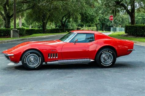 Monza Red Chevrolet Corvette 427 With 27344 Miles Available Now For Sale