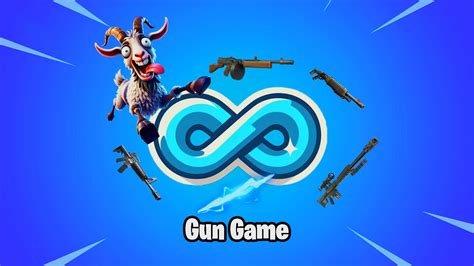 ∞infinite Gun Game 6548 3844 5912 By Goattifi Fortnite Creative Map