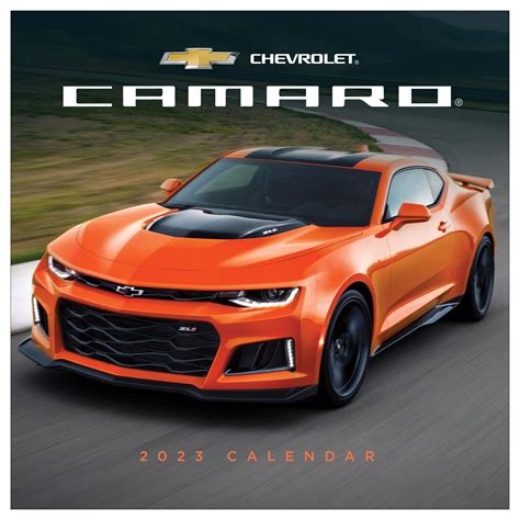 Buy Tf Publishing Camaro 2023 Wall 12 Month Premium 2023 Wall Large