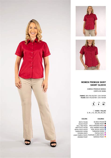 Camisa Premium Manga Corta Para Dama Multigraphics
