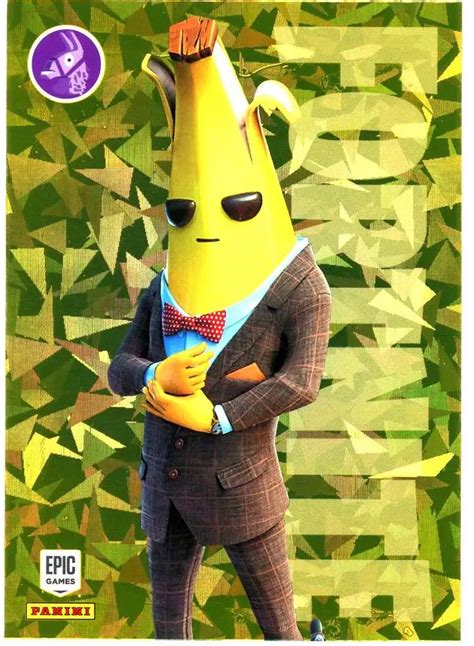 Fortnite 2021 Series 3 Single Card Cracked Ice Agent Peely 101 Epic Outfit Toywiz