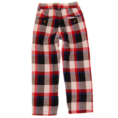 Plaid Pencil Pants By Mini Shatsu
