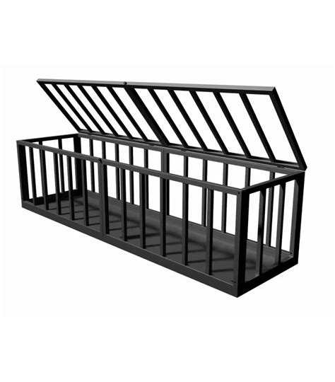 Bdsm Cage Lying Down Made Of Steel Profiles