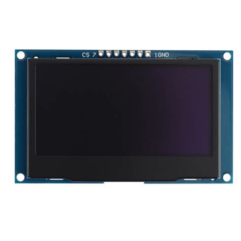 2 42 дюймовый 12864 128x64 модуль Oled дисплея Iic I2c Spi белый шрифт купить с доставкой по