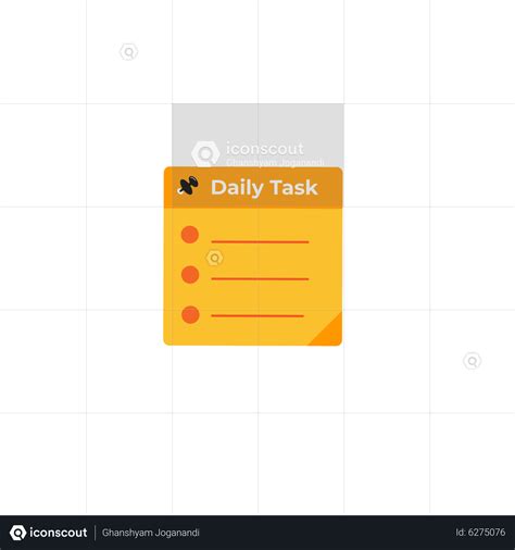 Daily Task Animation By Ghanshyam Joganandi Lottiefiles