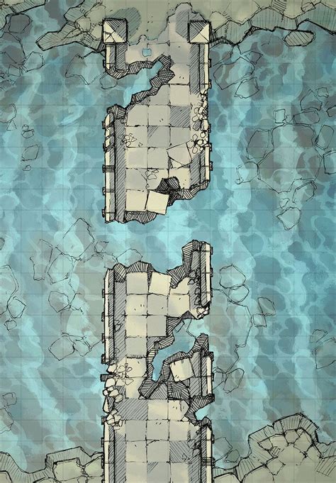 Dragons Lair Bridge Battle Map With A Twist