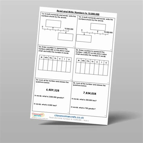 Year 6 Read And Write Numbers To 10 000 000 Reasoning And Problem