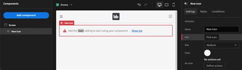 Builder Once You Select An Icon Property No Way To Clear Issue Budibase Budibase