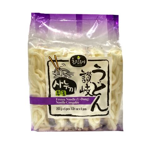 Choripdong Frozen Udon Sanuki 1 25kg 冷凍烏龍麵 250克 X 5 Yamado