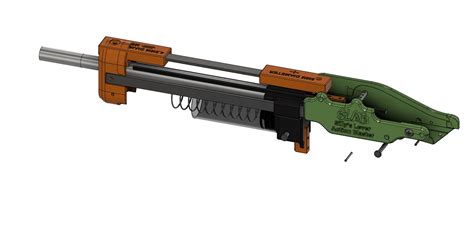 Metric Ver Slab Sillys Lever Action Blaster Nerf Homemade Por