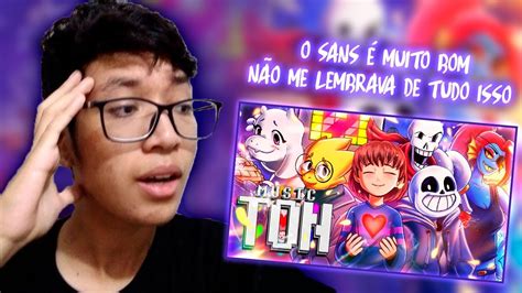 REACT Determinação Undertale Pacifista Papyrus Da Batata YouTube