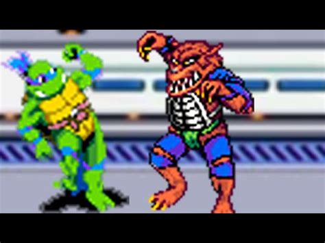 TMNT Turtles In Time SNES All Bosses No Damage Part YouTube