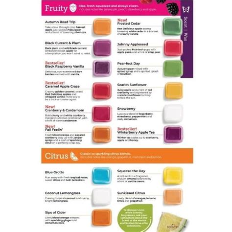 Complete Scentsy Fall Winter 2023 Catalog Scent List Artofit
