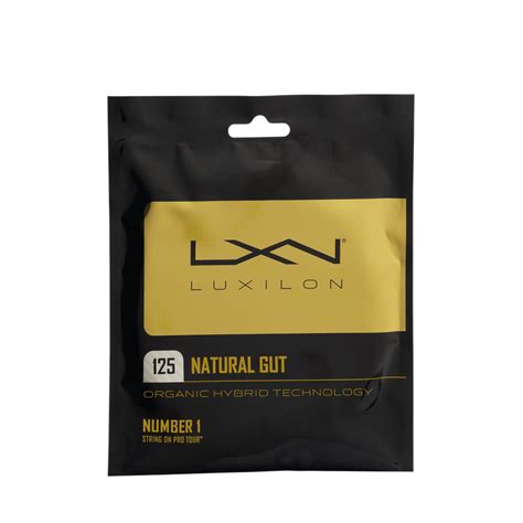 Luxilon Natural Gut 125 Tennis String Set