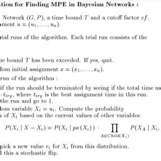 Stochastic Simulation For MPE Download Scientific Diagram