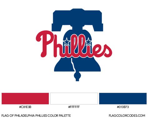 Philadelphia Phillies Flag Color Codes