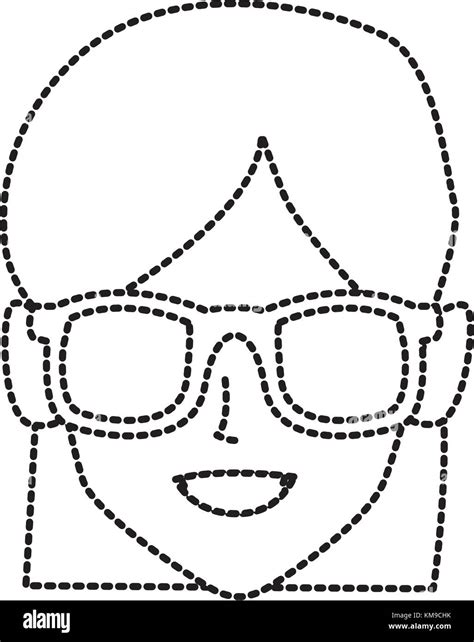 Geek Girl With Round Frame Glasses Stock Vector Image And Art Alamy