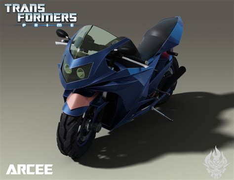 Andrew Au Transformers Prime Arcee 3d Blender Model