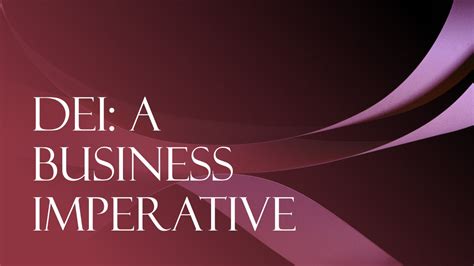 Dei A Business Imperative In The Age Of Ai Not Just A Social Issue