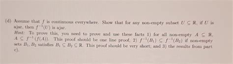 Solved 4 For This Problem Let F RR Be A Function We Say Chegg Com