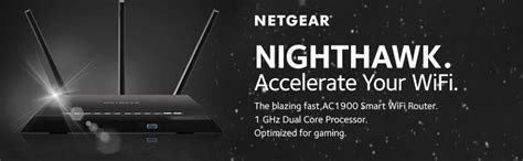 Amazon Com NETGEAR Nighthawk AC Dual Band Wi Fi Gigabit Router R Computers Accessories