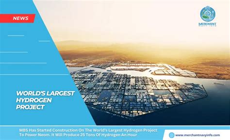 Worlds Largest Green Hydrogen Project Begins In Saudi Arabia