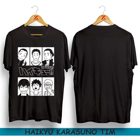 Jual KAOS KARASUNO TIM KAOS ANIME HAIKYUU FLY HIGH Shopee Indonesia
