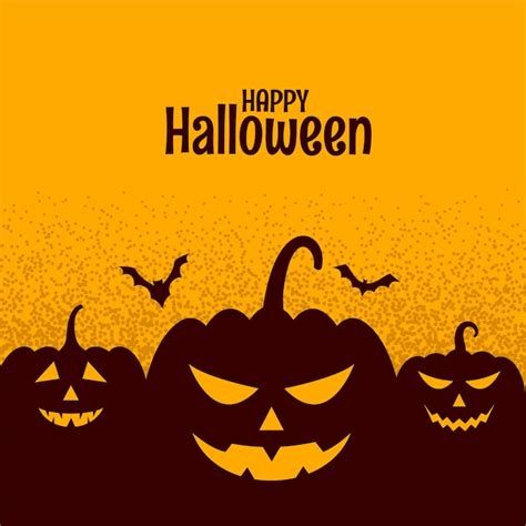 호박과 박쥐와 할로윈 축제 짜증 Cark 무료 벡터