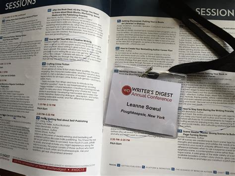 2015 Writers Digest Conference Recap Diy Mfa Love Leanne Rose Sowul