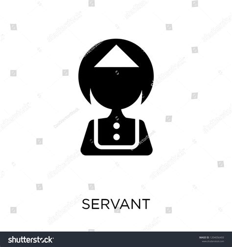 Servant Icon Servant Symbol Design Hotel Stock Vector Royalty Free