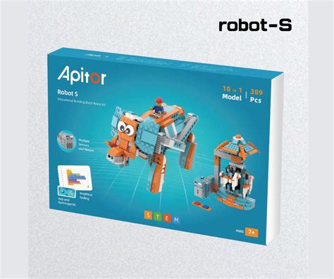 【stem 編程學習】 美國 Apitor Robot S 10 合 1 機械人 網店特價 堅尼地城 品味生活 Fanpiece
