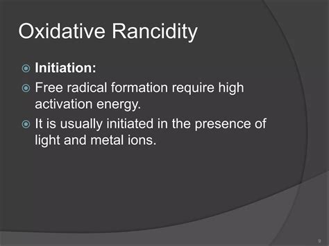 Rancidity And Its Types Pptx