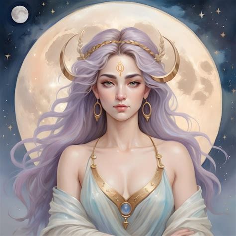 Premium Photo Beautiful Woman Libra Zodiac Sign