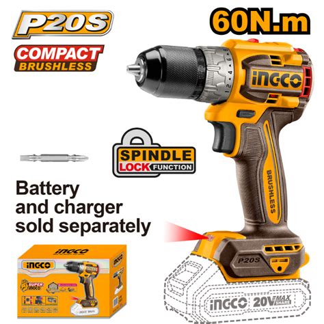 Lithium Ion Cordless Drill 20v Ingco Tools South Africa