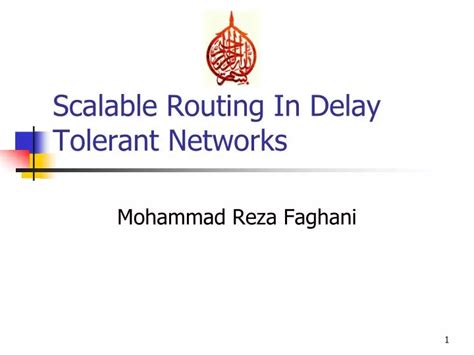 PPT Scalable Routing In Delay Tolerant Networks PowerPoint Presentation ID