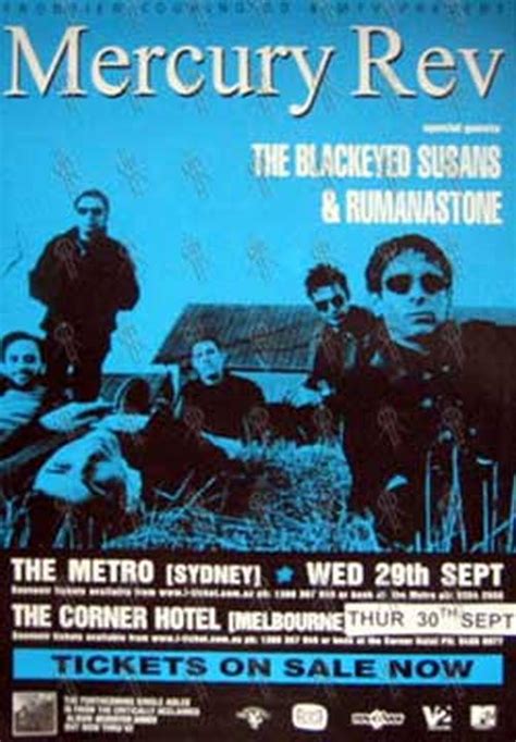 Australian Tour Poster Rare Records Au