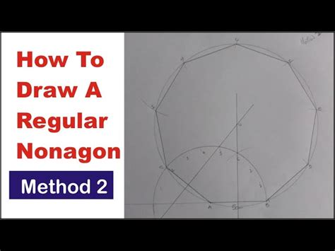 How To Draw A Nonagon