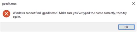 How To Fix Gpedit Msc Not Found Error In Windows