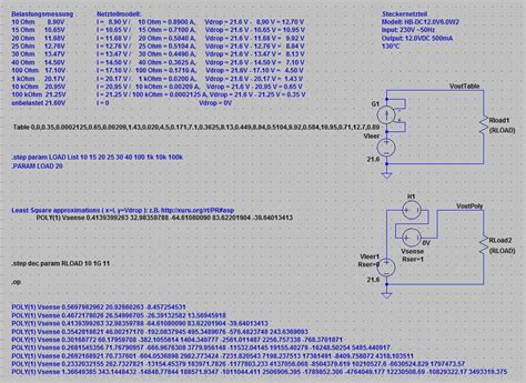 Power Supply Acdc Wall Adaptor As Ltspice Analog Behavior Model Abm