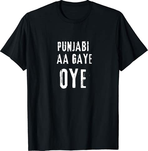 Punjabi Aa Gaye Oye Tonight Diljit Dosanjh T Shirt