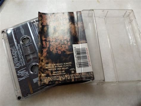 Korn Cassette Tape Untouchable Kaset Hobbies And Toys Music And Media