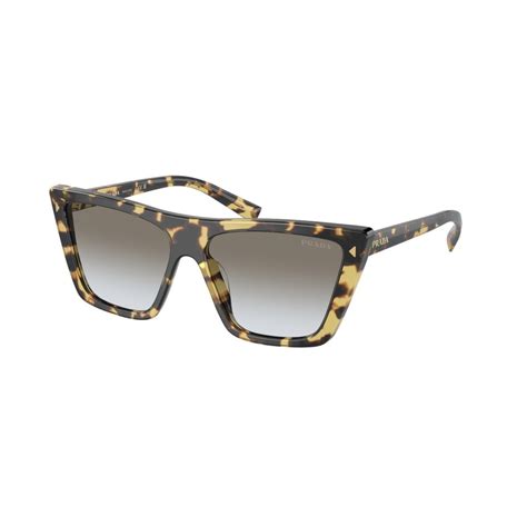 Prada Pr 21zs 7s00a7 Medium Tortoise Sunglasses Woman