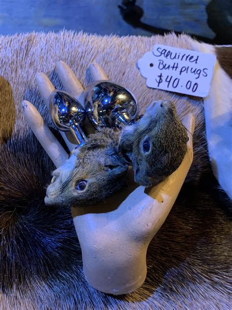 Squirrel Butt Plugs Rwtf