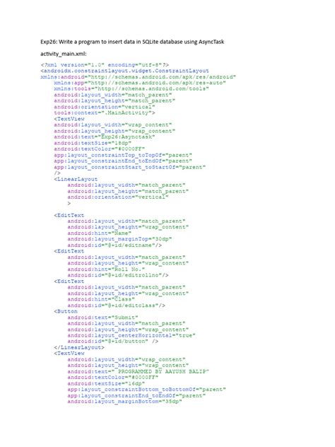 26 aayush pdf android operating system databases