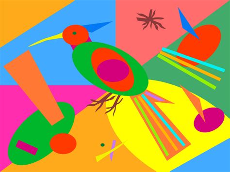 Abstract Geometrical Pattern Free Digitally Made Illustrations On