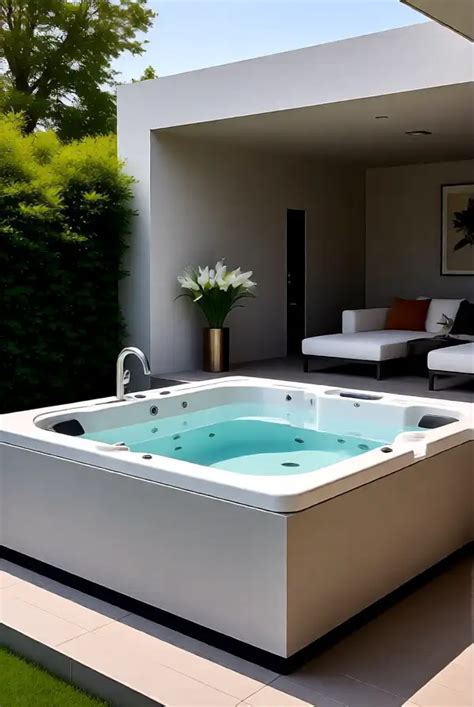 20 Outdoor Jacuzzi Ideas For Relaxing Backyards