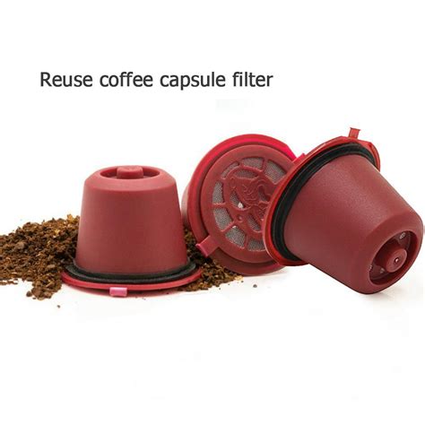 Cáscara De Filtro De Cápsula De Café De Repuesto Reutilizable Para