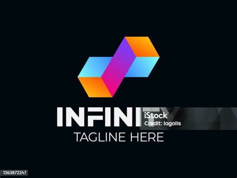 무한대 큐브 로고 3d 기하학적 무한대 큐브 육각 형 벡터 로고 타입 무한에 대한 스톡 벡터 아트 및 기타 이미지 무한 육각형 0명 Istock