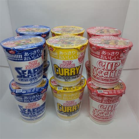 日清 あっさりおいしい カップヌードル 3種 12個｜paypayフリマ